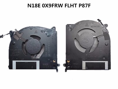 New CPU Cooling Fan for Dell Alienware M15 R2 N18E X9FRW DC12V ...