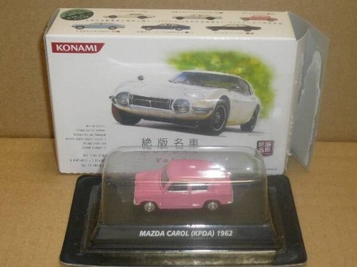 Konami 1/64 Famous Car Collection Vol. 1 Mazda Carol Peach | eBay
