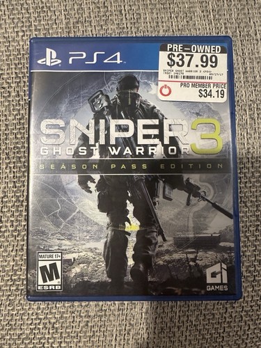 Sniper Ghost Warrior 3 PlayStation 4 Clean Copy | eBay
