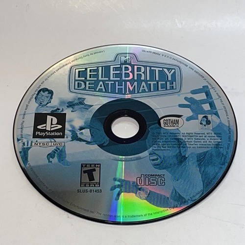 MTV Celebrity Deathmatch PlayStation 1 PS1 Disc Only Tested Works | eBay