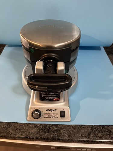 Waring Pro Professional Double Belgian Waffle Maker WMK600 Tested Good ...