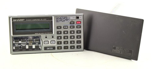 Sharp Pocket Computer PC-1270 | eBay