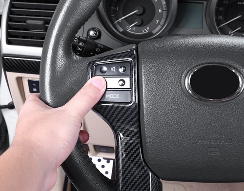 Carbon Style Inner Steering Wheel Button Trim For Toyota 4Runner 2010 ...