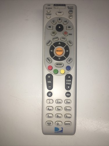 DirecTV RC65 4-Device Universal IR Remote Control - Satellite, TV ...