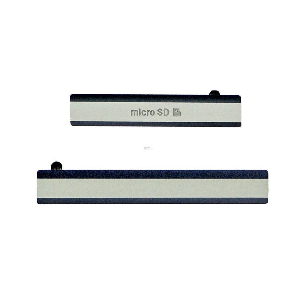 SD Card Cap Set (2 pcs/Set) Replacement Part Fits for Sony Xperia Z2 ...