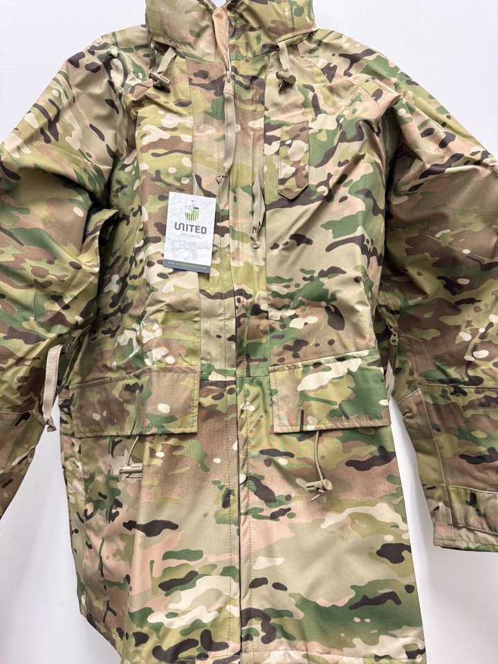 USGI Issue Apecs Gen II Gore Tex OCP Multicam Cold/Wet Weather Parka X ...