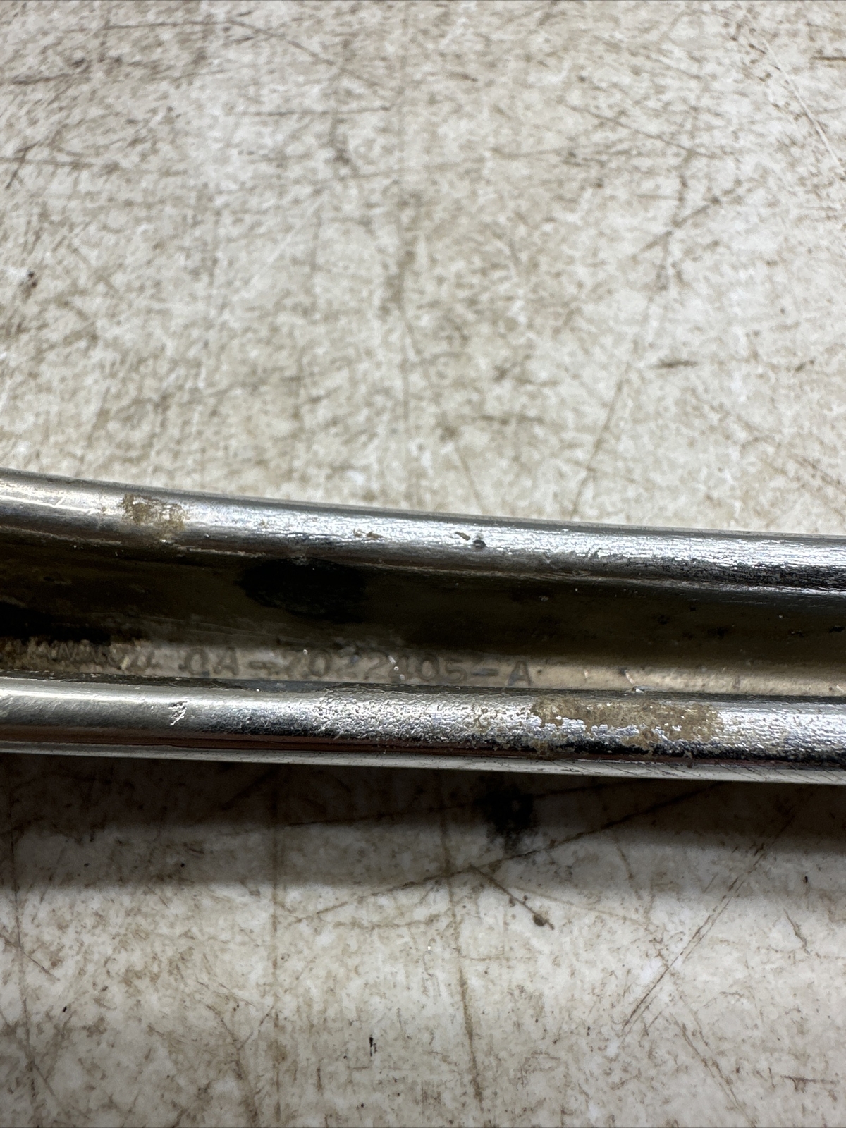 1950-1951 Ford LH Door Handle With Button Original Vintage 0A-7022405-A ...