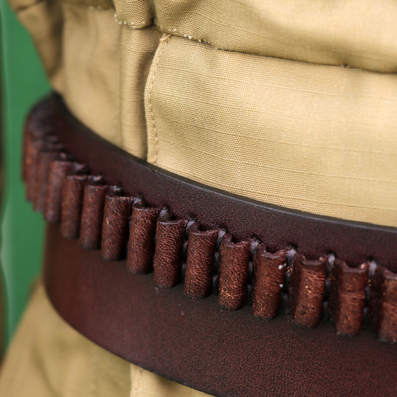 TOURBON Men .22LR/17HMR Cartridge Belt Pistol Shell Bullets Ammo Holder ...