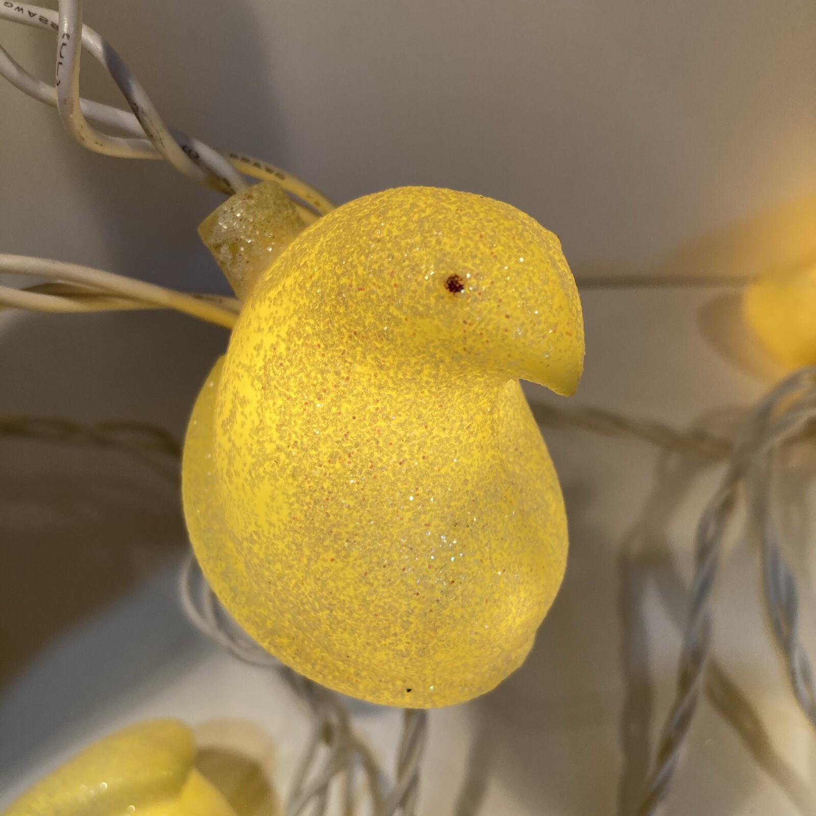 Just Born Peeps Novelty String Camp Lights Indoor/Outdoor 10 Yellow ...