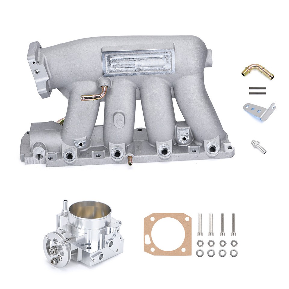 K-Series Intake Manifold +70MM Throttle Body For Honda Acura K20 K24 ...