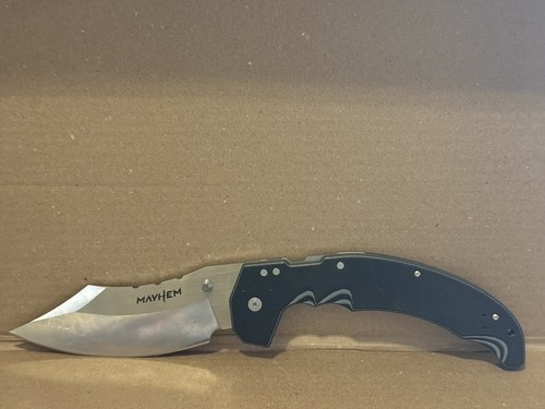 Cold Steel Mayhem Atlas Lock Cleaver Knife | eBay
