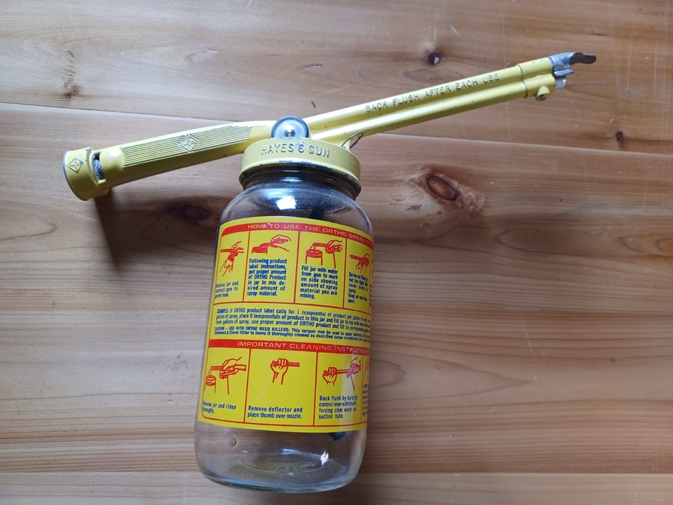 Vintage Ortho Spray-Ette Queen Size Hose-End Garden Sprayer | eBay