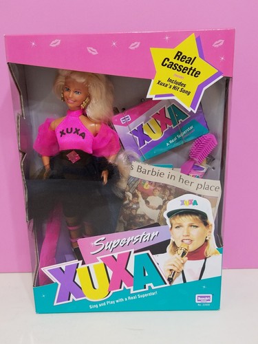 XUXA Superstar FASHION Doll w/ MUSIC CASSETTE Toy Barbie Size NEW IN ...