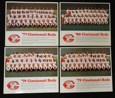(10) 1970s + CINCINNATI REDS BASEBALL TEAM PHOTOS LOT | eBay