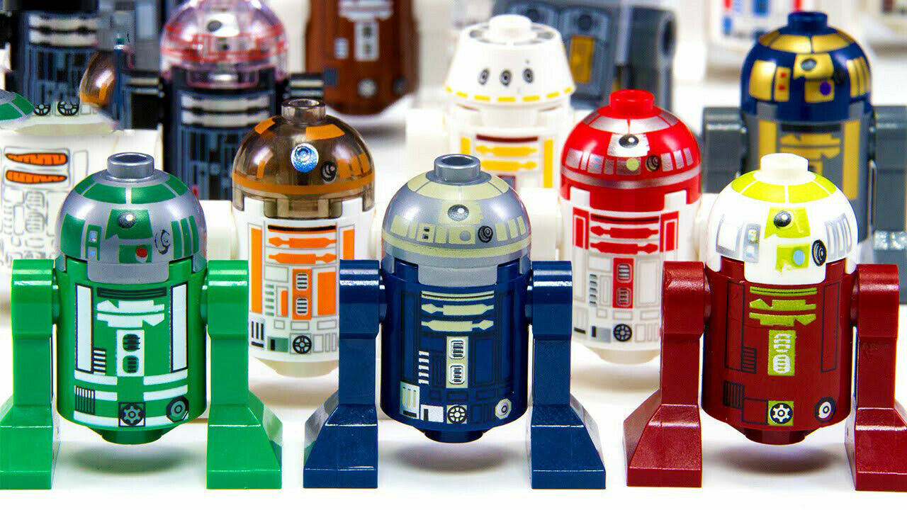Authentic LEGO Star Wars Astromech Droid (R2-D2, BB-8, R4, R5) - Pick ...
