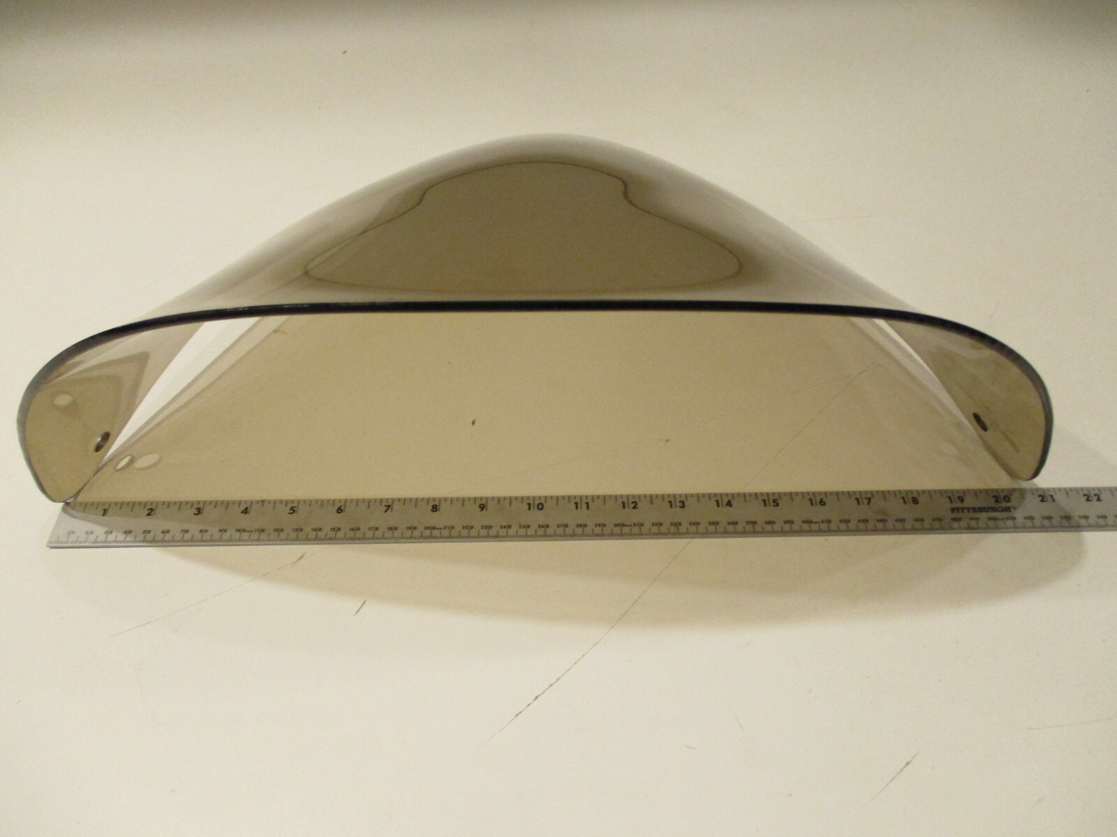 Plexiglass Pontoon Marine Boat Windshield Bubble Windscreen 20 1/2" x 8 ...