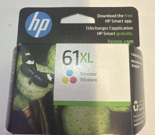 HP 61XL High Yield Tri-color Original Ink Cartridge NO RESERVE FREE ...