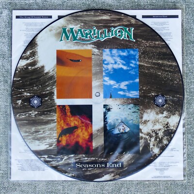 Marillion "Seasons End" picture disc LP vinyl limited edition UK 1989 ...