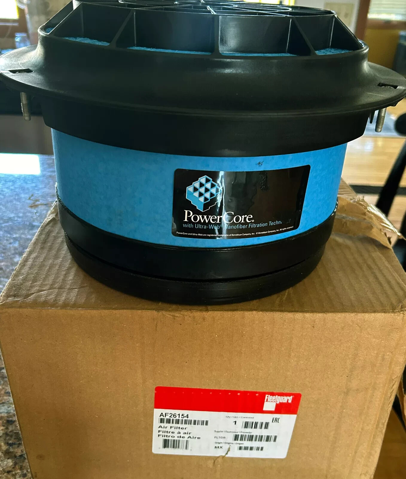 FLEETGUARD AF25278 - Air filter cross reference