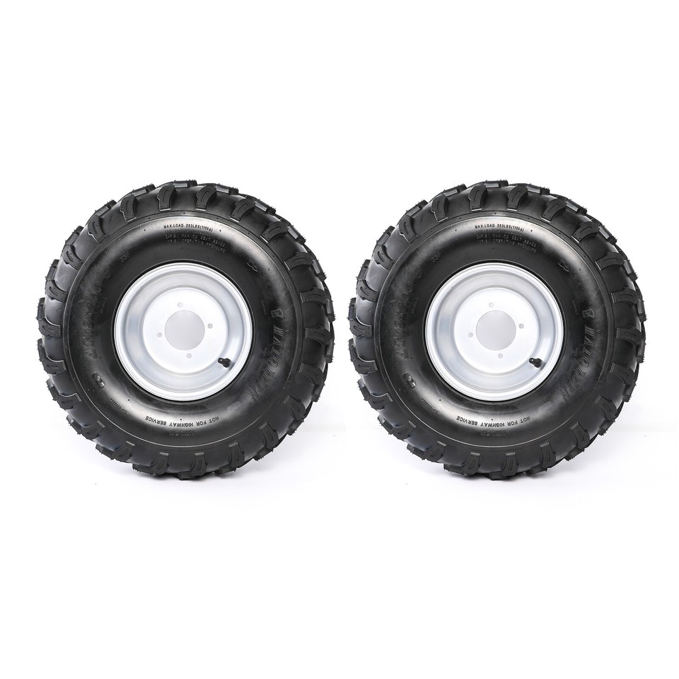 7'' 8'' 10'' ATV 4 Stud Wheel Tire Rim For ATV Quad Go Kart Golf Taotao ...
