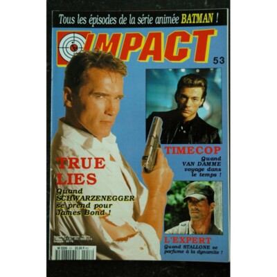 MAD MOVIES IMPACT 53 1994 ARNOLD SCHWARZENEGGER VAN DAMME SYLVESTER ...