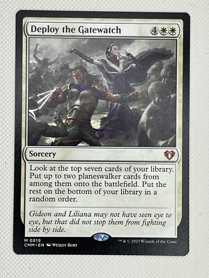 Deploy the Gatewatch - 0819 - Commander Masters - MTG - NM - Regular ...