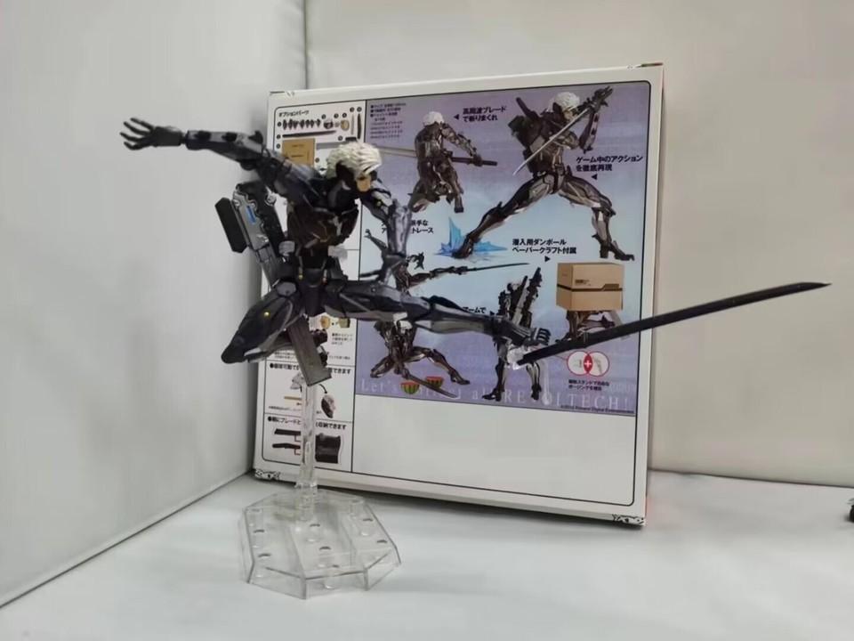 Revoltech Yamaguchi Metal Gear Raiden Action Figure Movable Model ...