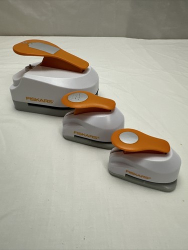 Fiskars PUNCH LOT of 3 Various Sizes & Themes | eBay