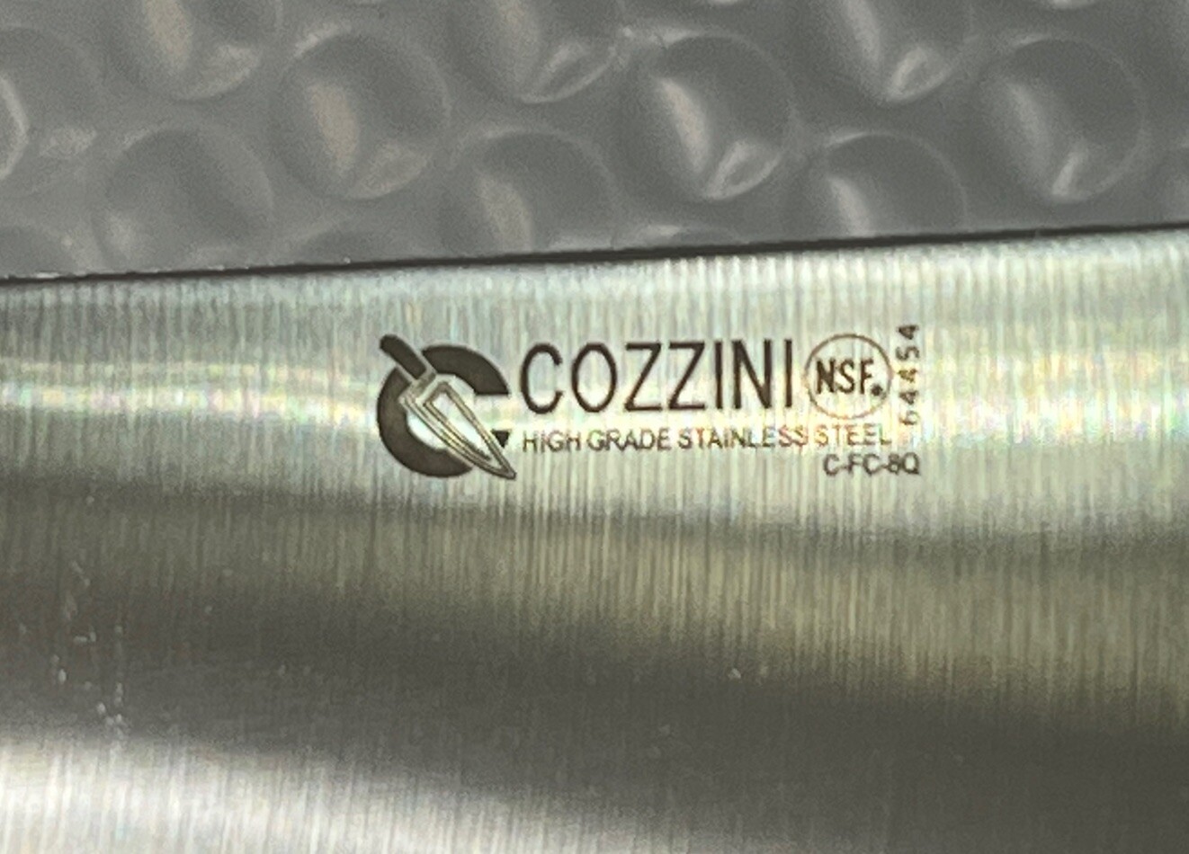 8" Chef Knife Cozzini Cutlery Imports - Choose Your Qty Black ...