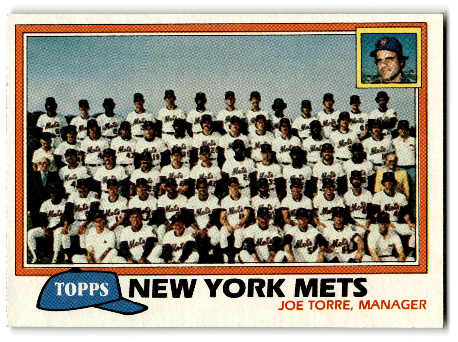 1981 Topps #681 New York Mets - Joe Torre CL, MGR, TC New York Mets | eBay