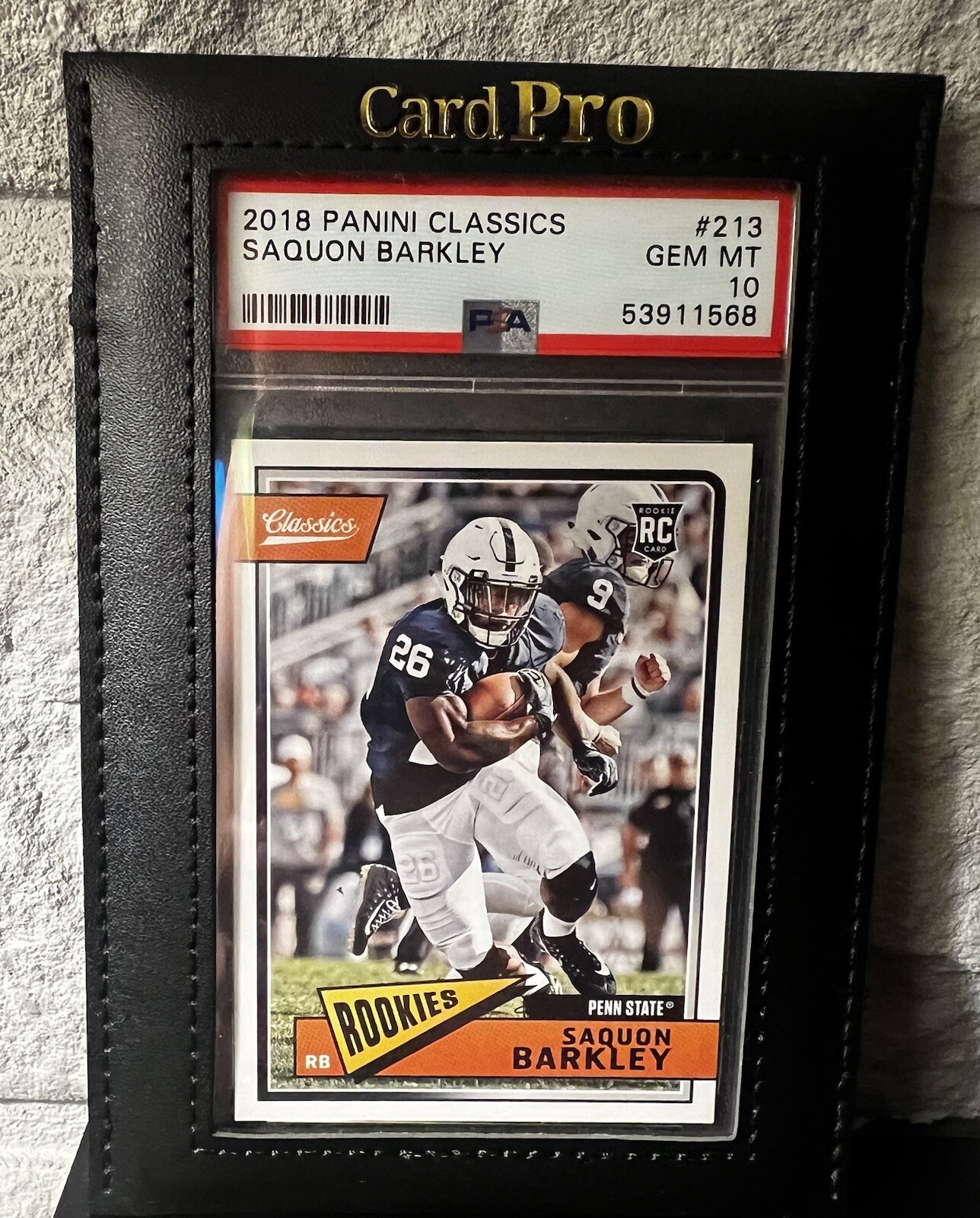 2018 Panini Classics - Rookies #213 Saquon Barkley (RC) for sale online ...