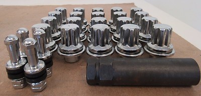 25 PCS TRU TORQUE LUG NUT INSTALLATION KIT 12MM 1.50 RH 601-2415 4 ...