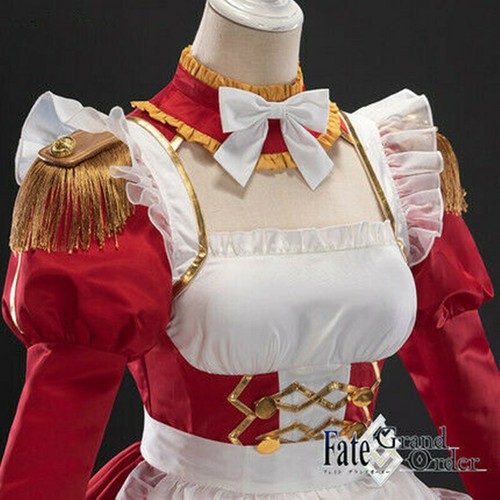 Fate/Grand Order Nero Maid Dress Lovely Uniform Cosplay Costumes | eBay