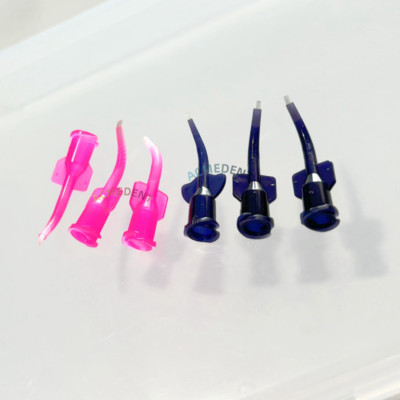 100* Screw Brush Syringe Delivery Tips Liner Appliator Dental Infusor ...