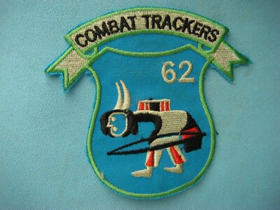 VIETNAM WAR PATCH, US 62nd INFANTRY PLATOON COMBAT TRACKERS | eBay