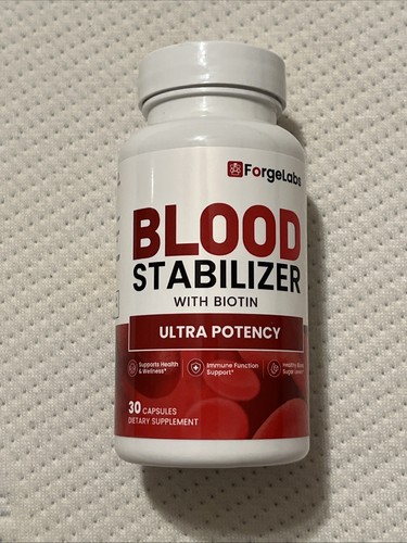 Blood Stabilizer Ultra Potency Blood Health Support 30 Capsules From ...