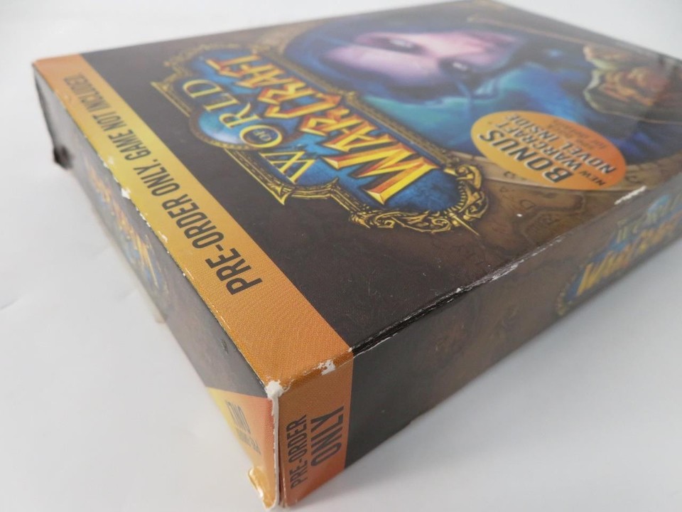 NEW - World of Warcraft Pre-Order Rare 1st Print of WoW (Windows PC ...