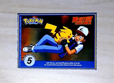 Vintage 1999 Pokémon Mewtwo Strikes Back Scene Cards #5 | eBay
