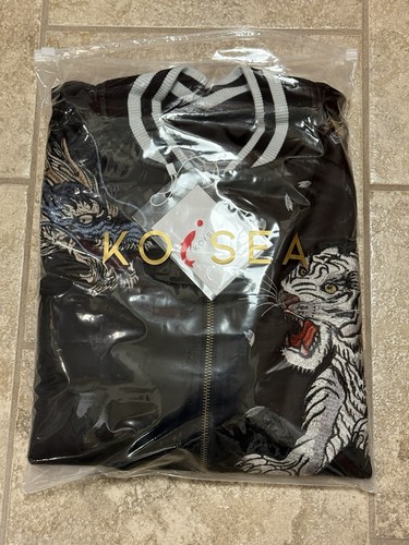 Koisea Four Creatures Sukajan Souvenir Jacket - L/Black Brand New With ...