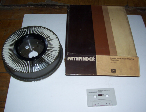 JOHN DEERE PATHFINDER POPPET STYLE POWER STEERING OPERATION TAPES ...