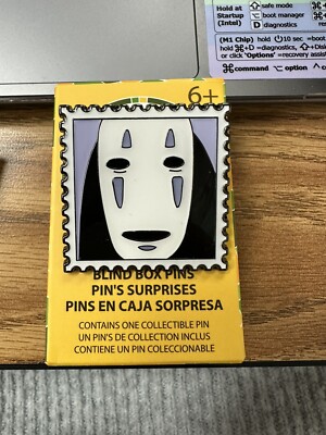 World Studio Ghibli Mail Stamp Mystery Blind Box Enamel Pin - Spirited ...