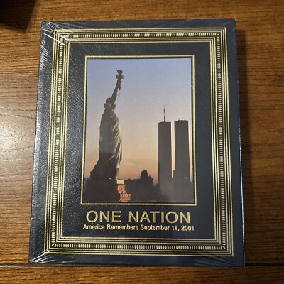 One Nation: America Remembers, September 11, 2001 Easton Press Leather ...