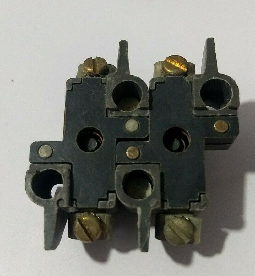 Cutler Hammer OT2N Westing Haus OT2N Kontaktblock 600VAC - 2 Stk. Lot ...