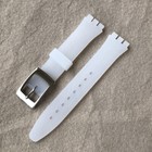 Sport Skin Silicone Multicoloured Strap Unisex 17mm 19mm For Swatch ...