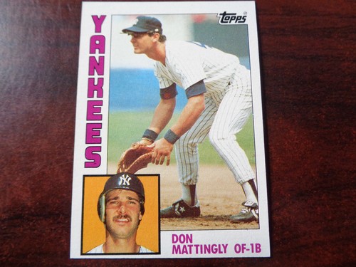 1984 Topps Don Mattingly #8 ROOKIE CARD-Yankees | eBay