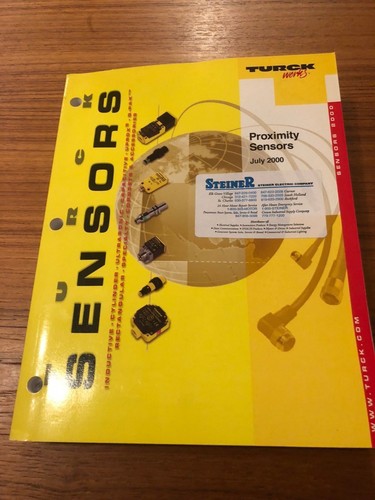 Turck Works Proximity Sensors Catalog B2000 July 2000 | eBay