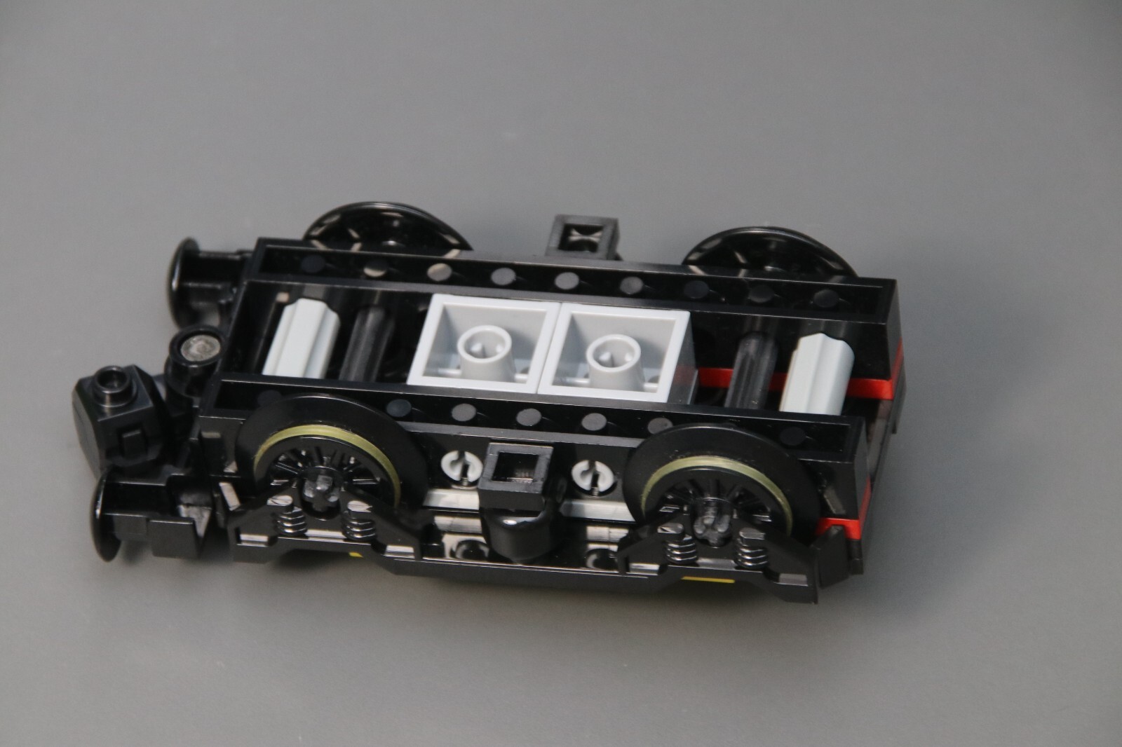 LEGO Train Parts Long Loco Carriage Bogie Buffer Wheel Assembly 60336 ...