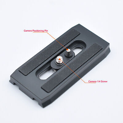 For Benro KH25 KH26 KH25N KH26NL Tripod Gimbal QR11 Quick Release Plate ...