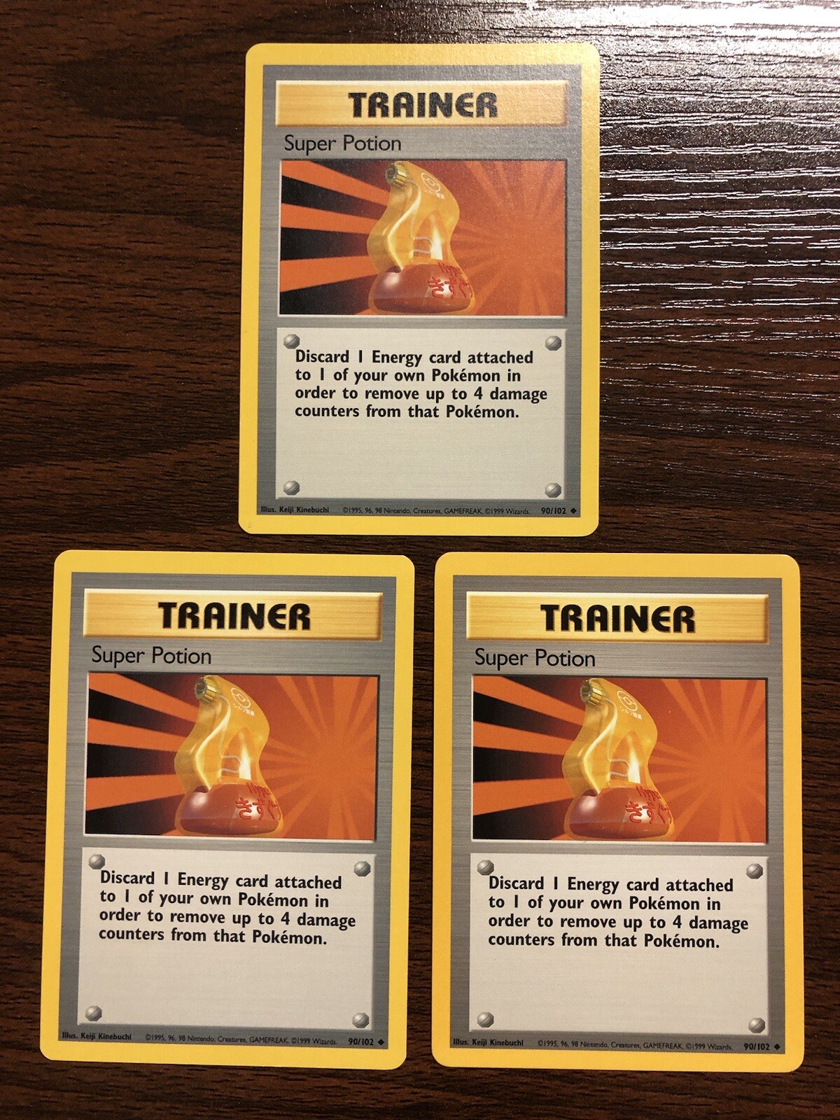 Pokemon TCG "Super Potion" - Base Set (90/102) (3 Cards) | eBay