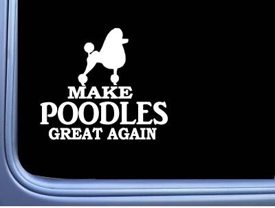 Poodle Maga L716 Dog Sticker 7" decal | eBay